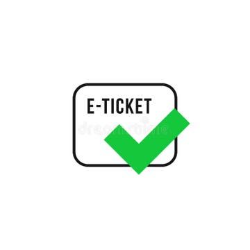 Eticket Sign Stock Illustrations – 240 Eticket Sign Stock Illustrations ...