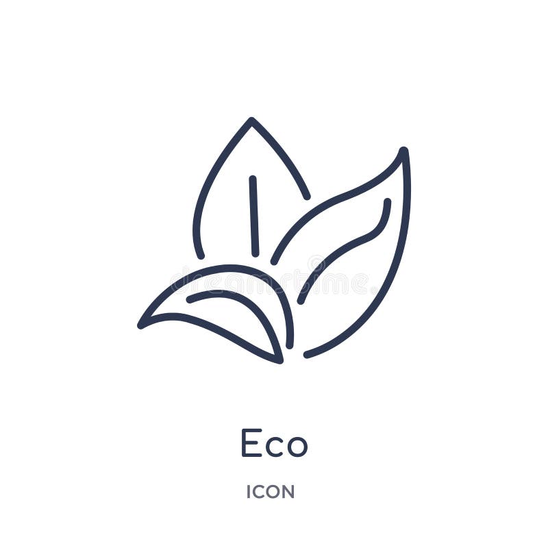 Linear Eco Icon from Ecology Outline Collection. Thin Line Eco Vector ...
