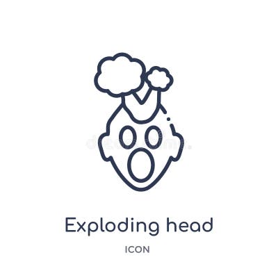 Head Exploding Emoji Stock Illustrations – 62 Head Exploding Emoji ...