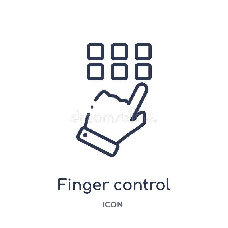 Linear Control Check Icon from Airport Terminal Outline Collection ...
