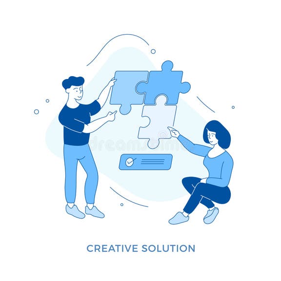 Cartoon Female Finding Solution Stock Illustrations – 253 Cartoon Female Finding Solution Stock ...