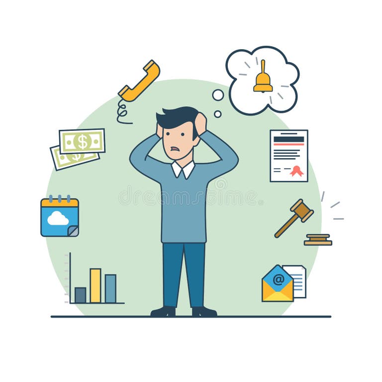 Panic Line Art Stock Illustrations – 1,540 Panic Line Art Stock ...