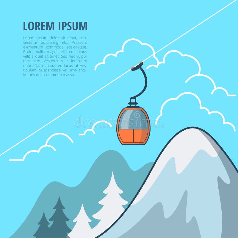 Resort Snowy Stock Illustrations – 3,140 Resort Snowy Stock ...