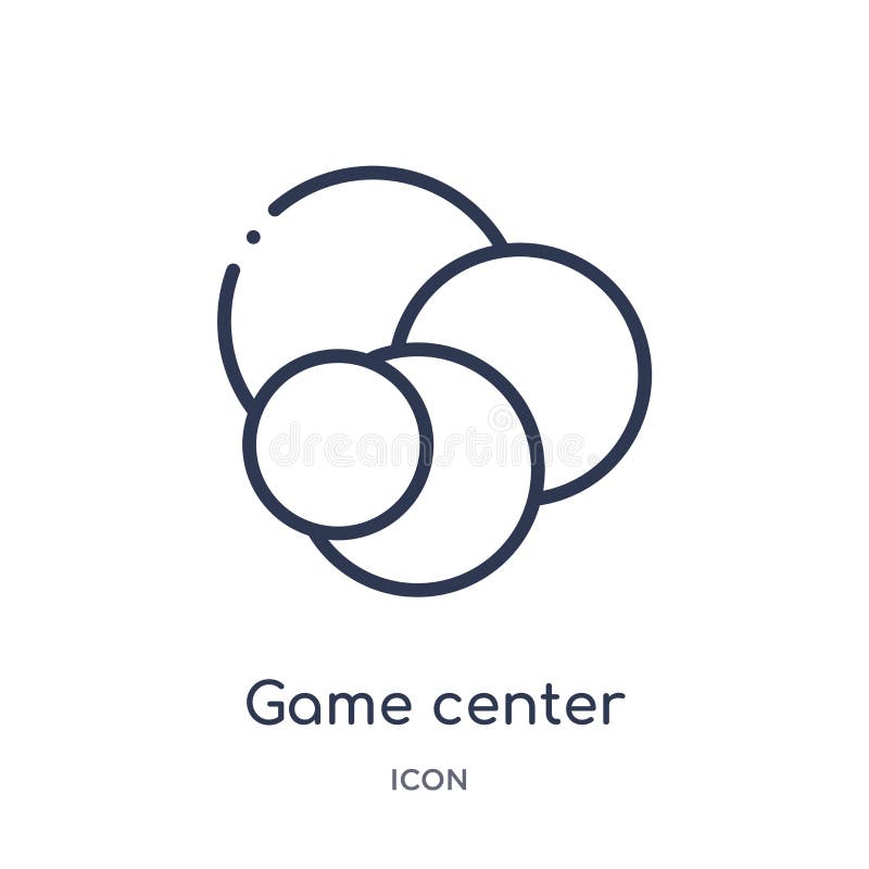 Linear Game Center Icon from Entertainment and Arcade Outline ... Linear Game Center Icon from Entertainment and Arcade Outline ...