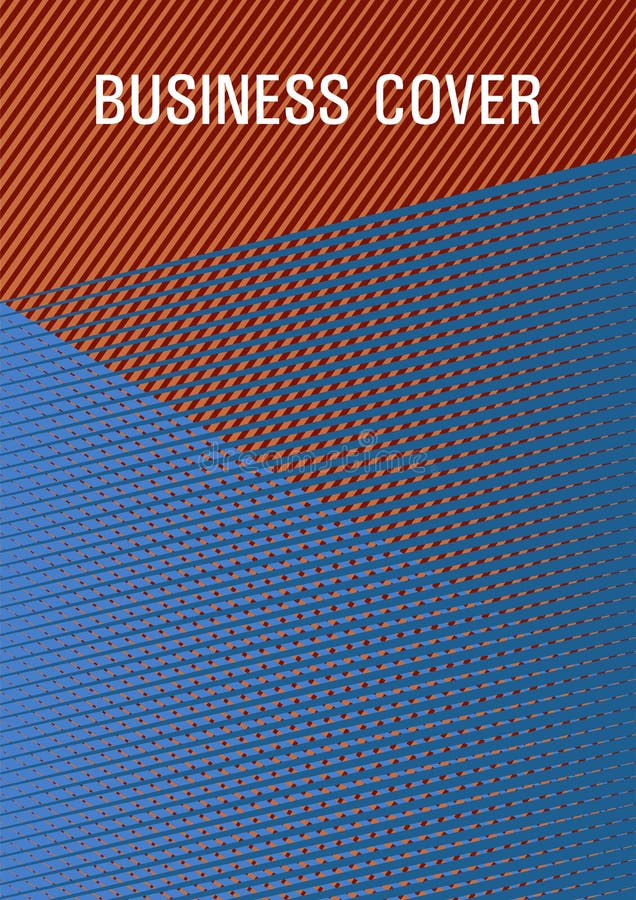 Linear Geometry Poster Background Vector Template. Simple Annual Report ...