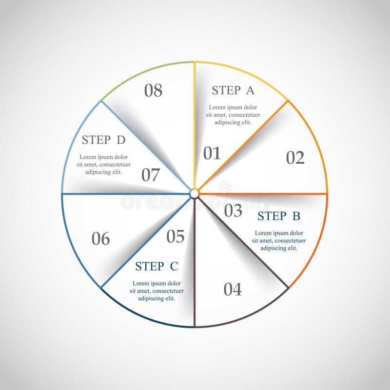 Linear graphic stock vector. Illustration of infographic - 91323756