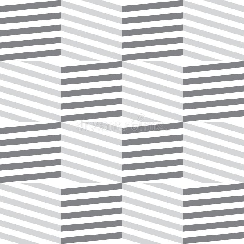 Linear Grid with Striped Hexagons. Hexagonal Geometric Background Stock ...