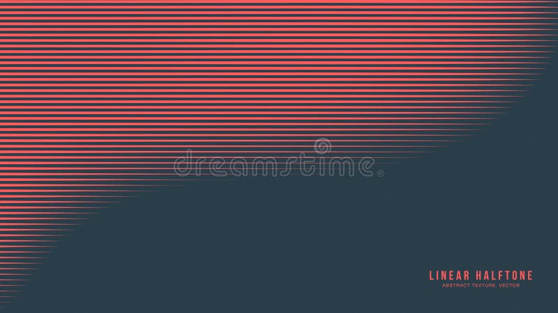 Linear Halftone Pattern Vector Smooth Curved Border Red Black Colour ...