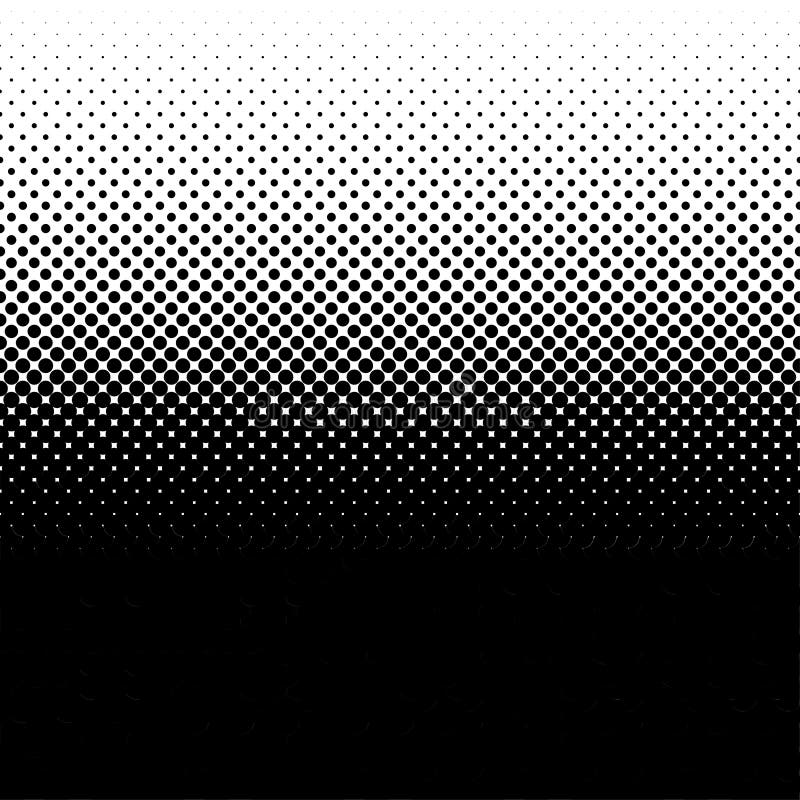 Linear Halftone, Screentone Dots, Circles, Pattern Stock Vector ...