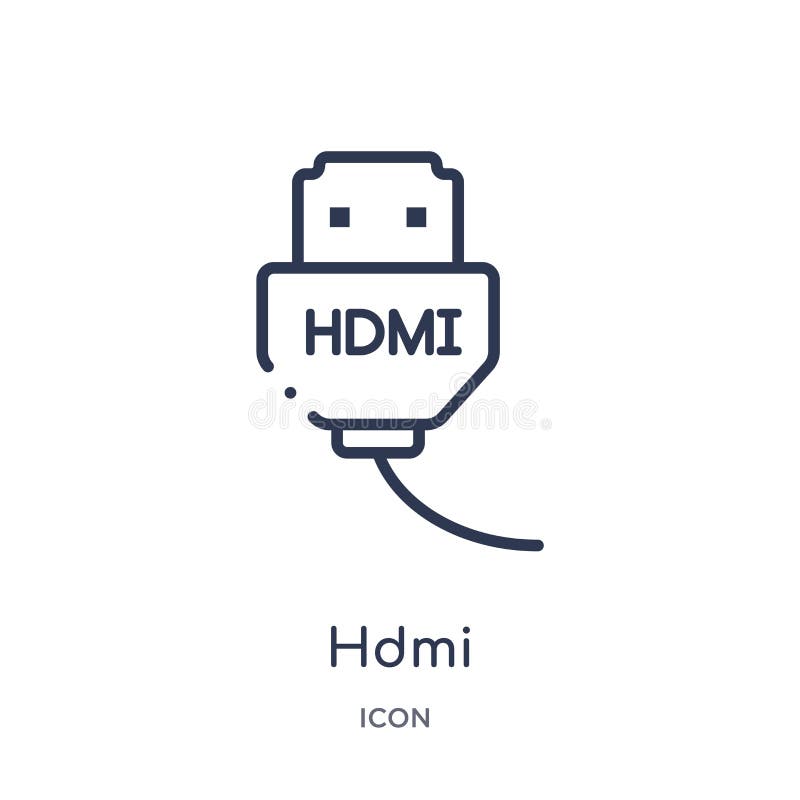 Hdmi Icon Stock Illustrations – 2,730 Hdmi Icon Stock Illustrations ...