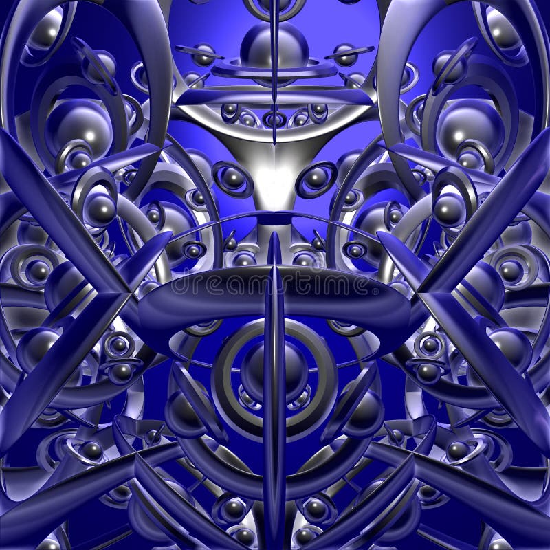 Linear Hexagonal Figures stock illustration. Illustration of artwork ...