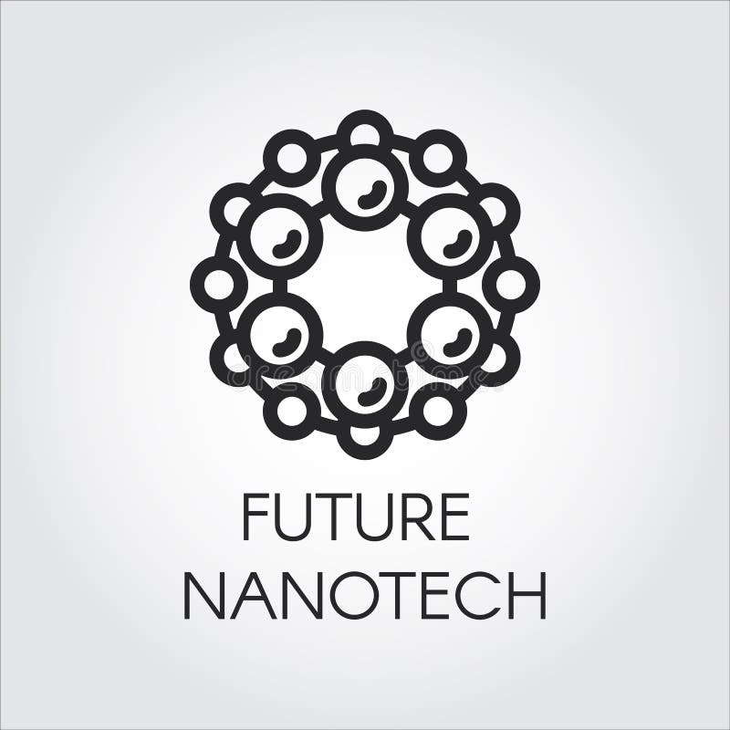 Nanotech logo design stock illustration. Illustration of editable ...