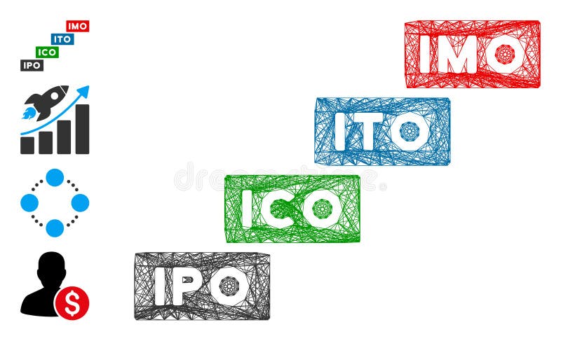 Linear IMO Levels Vector Mesh Stock Vector - Illustration of pattern ...