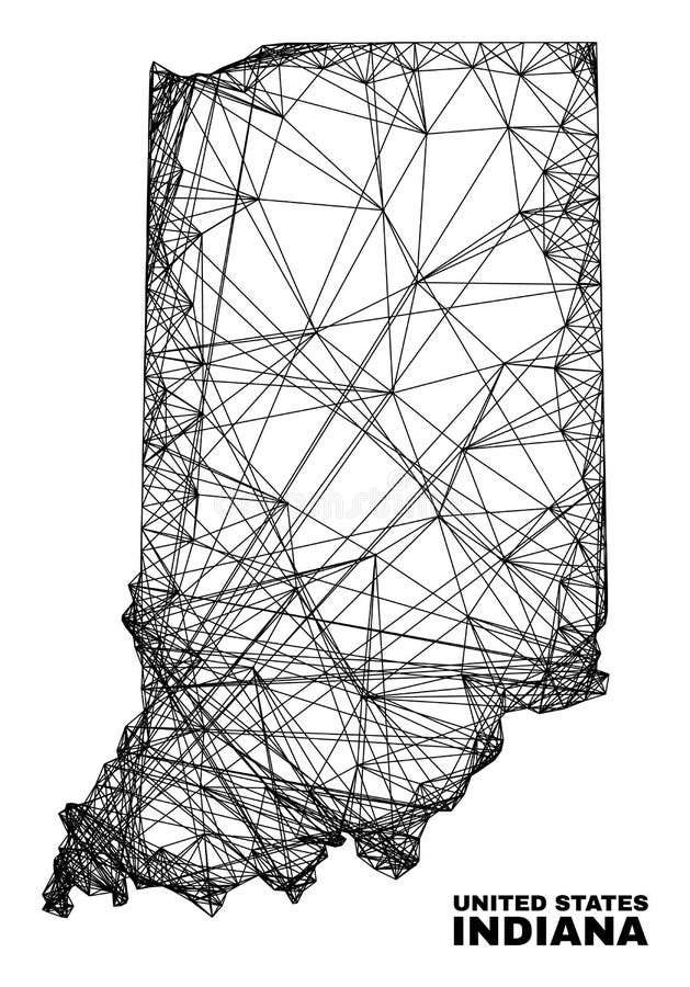 Indiana Regional Map Stock Illustrations – 232 Indiana Regional Map ...