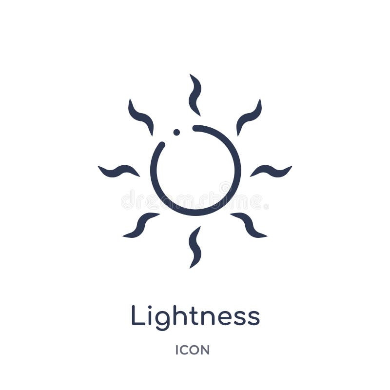 Lightness Icon Stock Illustrations – 3,186 Lightness Icon Stock ...