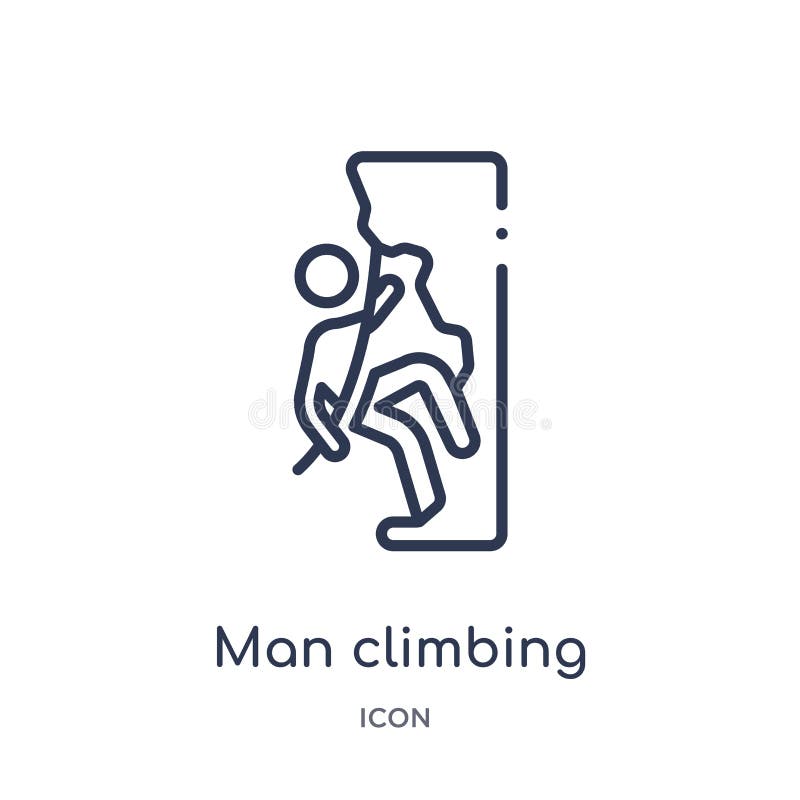 Climbing Outline Stock Illustrations – 11,157 Climbing Outline Stock ...