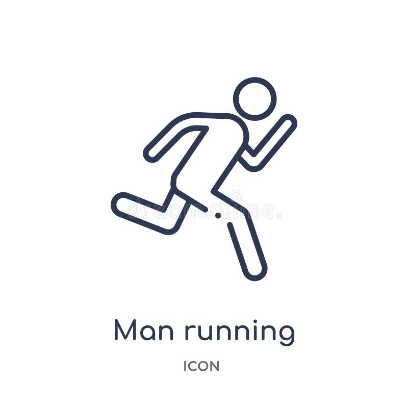 Man Outline Running Stock Illustrations – 8,123 Man Outline Running ...