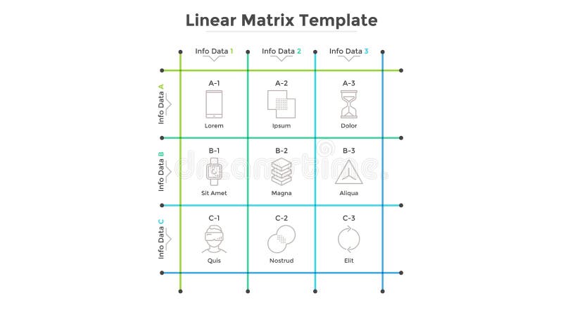 Vector Infographic Template Stock Vector - Illustration of modern ...