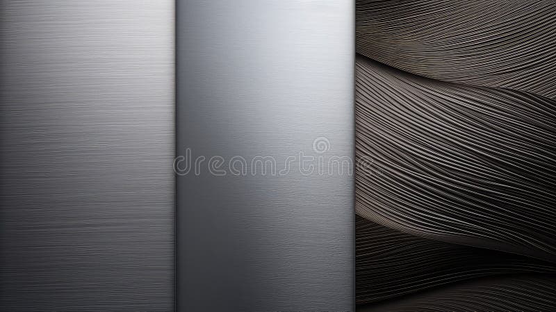 Linear metal texture stock illustration. Illustration of surface ...