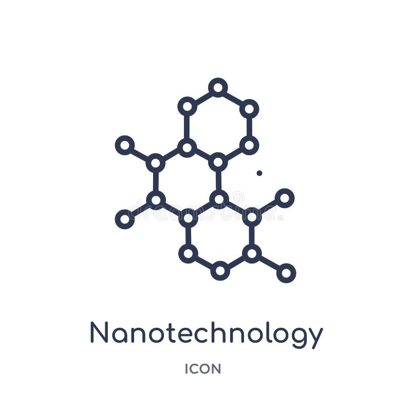 Linear Nano Sensor Icon from Artificial Intellegence and Future ...