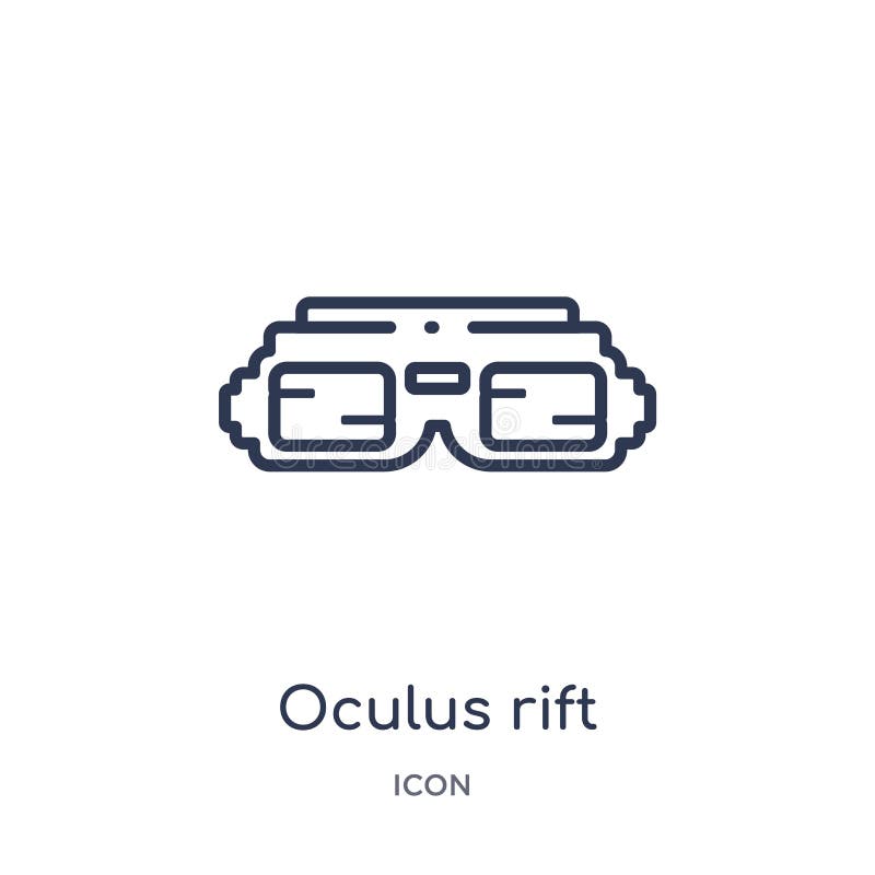 Linear Oculus Rift Icon from Artificial Intellegence and Future ...