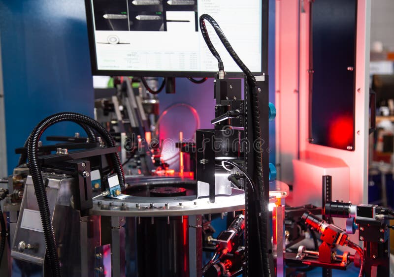 Optical sorting machine stock photo. Image of equipment - 198135092