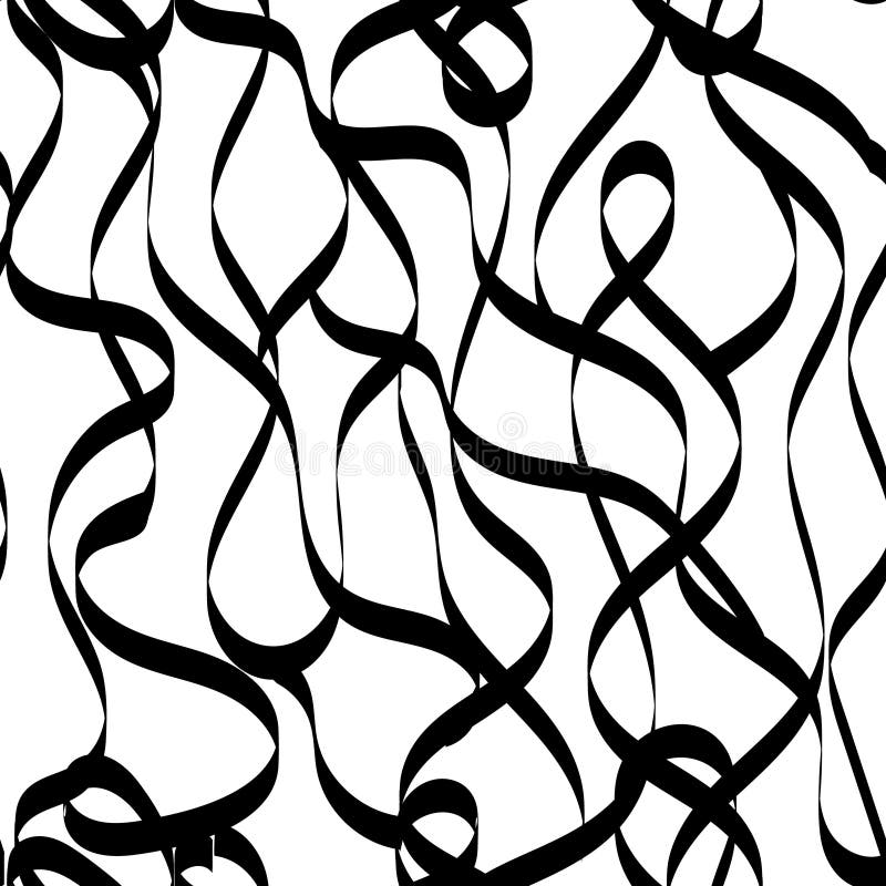 Linear Pattern Mesh Stripes, Diagonal, Wavy Seamless Vector Background ...