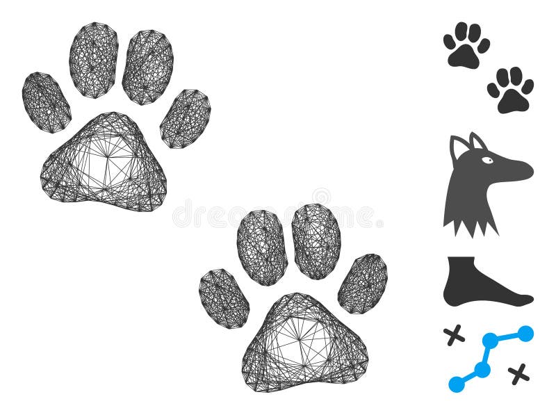 Geometric Paw Stock Illustrations – 1,579 Geometric Paw Stock ...