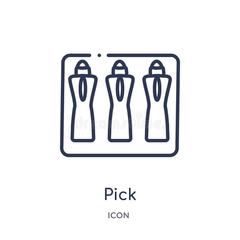 Guitar Pick Icon in Trendy Design Style. Guitar Pick Icon Isolated on ...