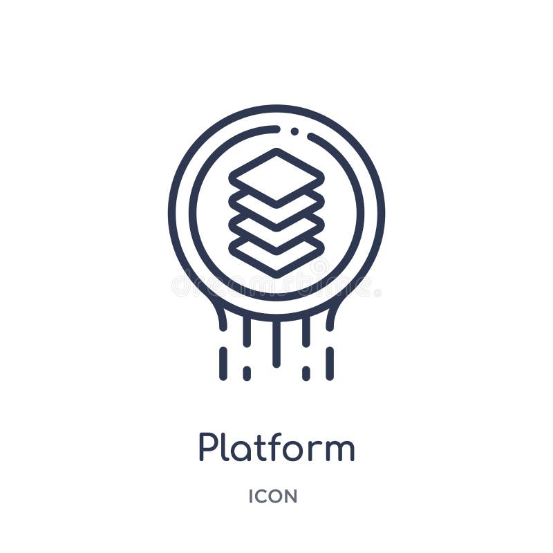 Cross-platform Icon in Trendy Design Style. Cross-platform Icon ...