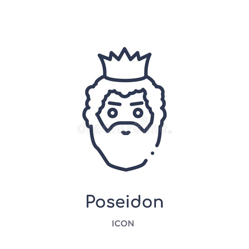 Poseidon Outline Stock Illustrations – 1,254 Poseidon Outline Stock ...