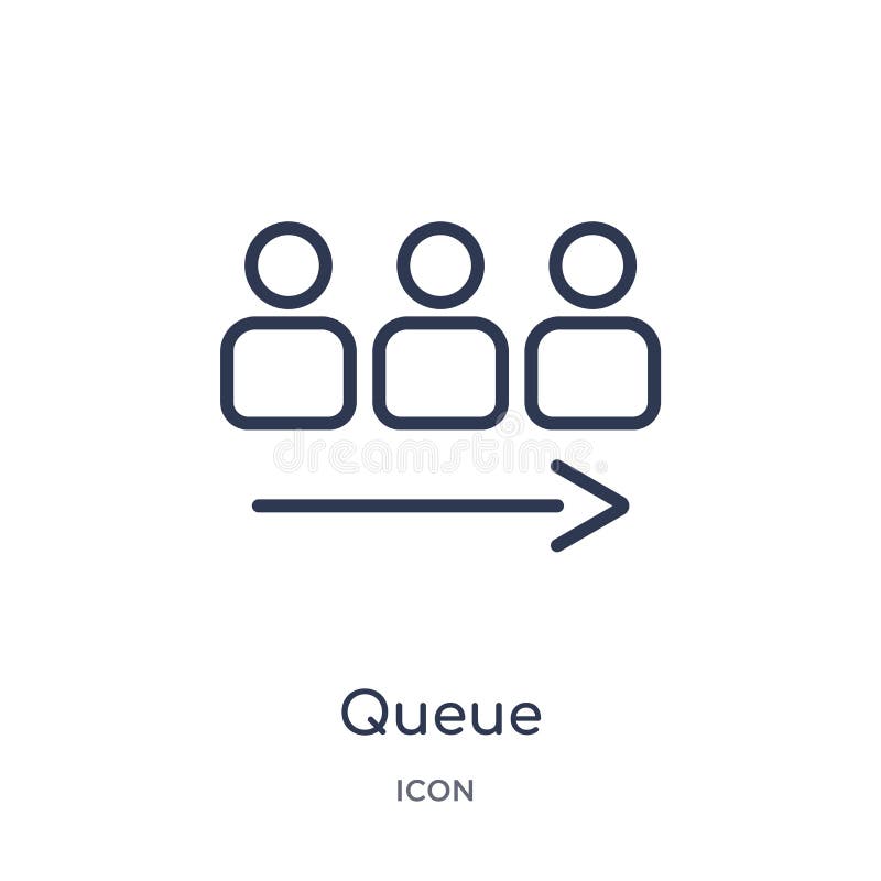Shopping Queue Outline Stock Illustrations – 102 Shopping Queue Outline ...