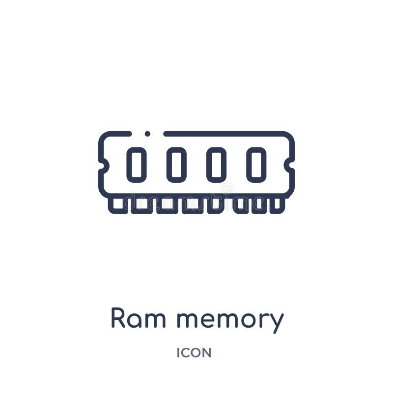 Ram Memory Icon in Trendy Design Style. Ram Memory Icon Isolated on ... Ram Memory Icon in Trendy Design Style. Ram Memory Icon Isolated on ...