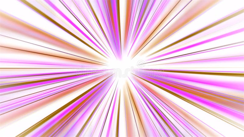 Linear Rays Rotate on White Background. Motion. Rotating Background ...