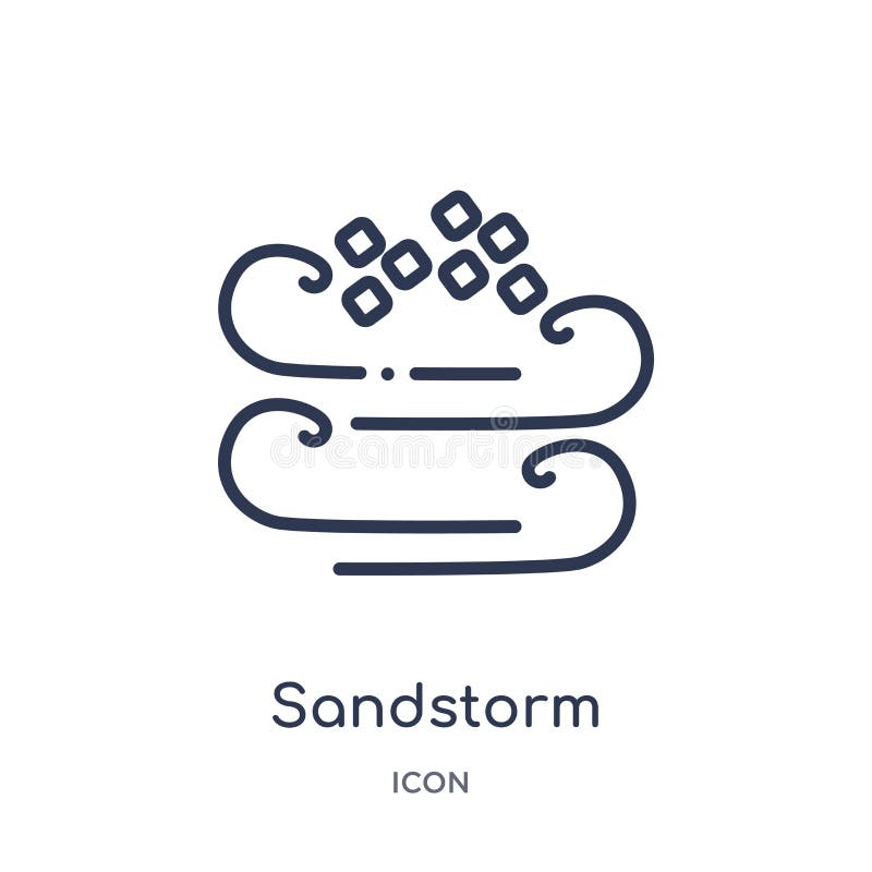 Sandstorm Icon Stock Illustrations – 234 Sandstorm Icon Stock ...
