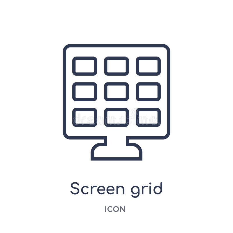Power Grid Icon Outline Stock Illustrations – 2,198 Power Grid Icon ...