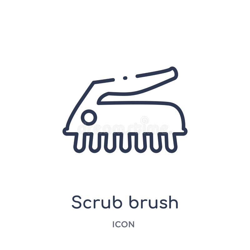 Scrubbing Brush Bath Stock Illustrations – 375 Scrubbing Brush Bath ...