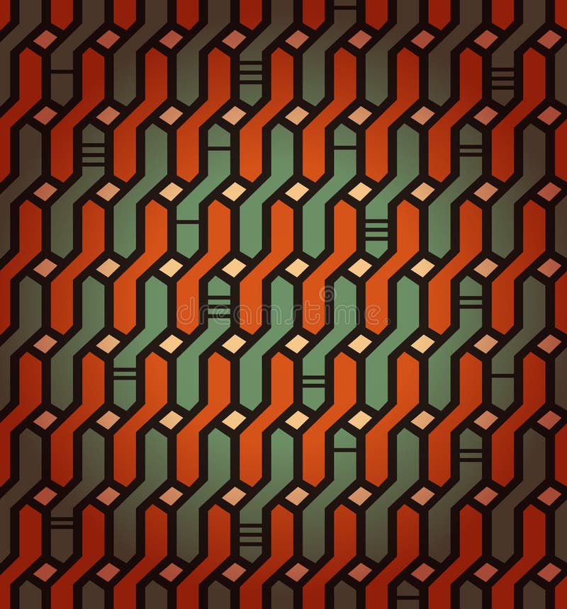 Linear Seamless Geometric Pattern. Decorative Network Background ...