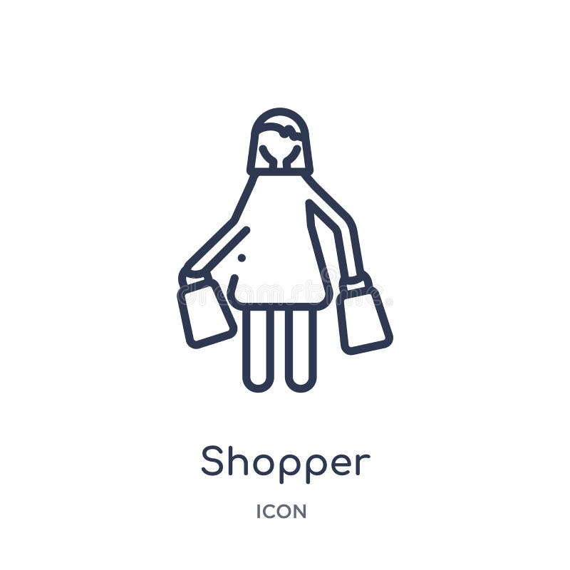 Shopper Icon Stock Illustrations – 17,469 Shopper Icon Stock ...