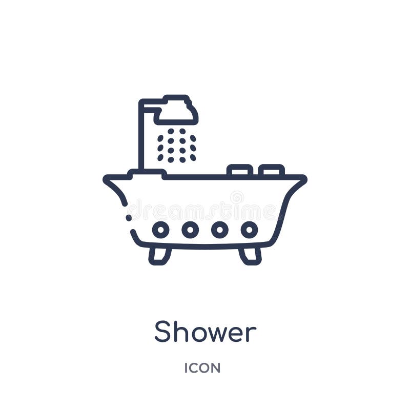 Shower Head Icon in Trendy Design Style. Shower Head Icon Isolated on ...