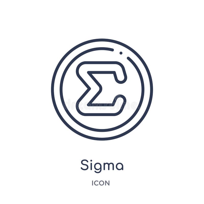 Six Sigma Icon stock illustration. Illustration of corporate - 11840379