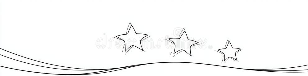 Linear Star Icon. Modern Illustration. Linear Star Illustration Stock ...