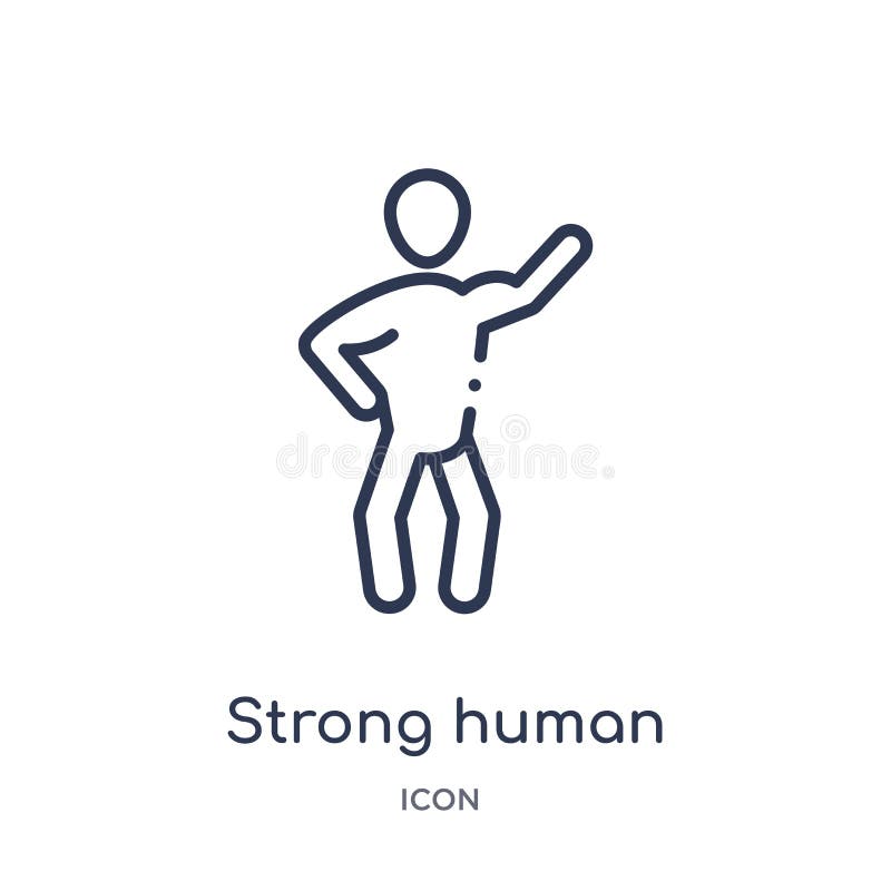 Strong Human Arm Silhouette Stock Vector - Illustration of healthy ...
