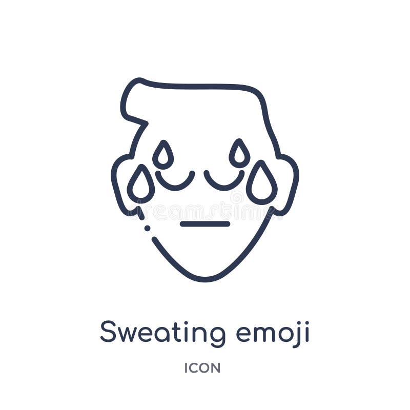 Sweating Emoji Stock Illustrations – 234 Sweating Emoji Stock ...
