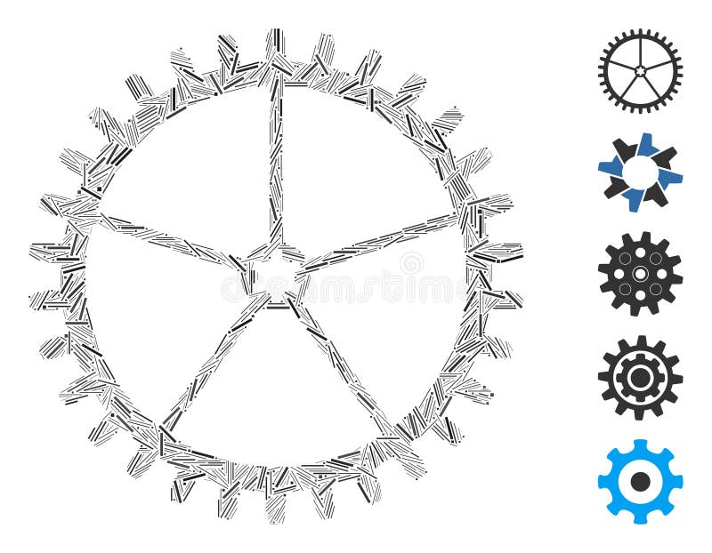 Tooth wheel gear stock vector. Illustration of gearwheel - 262289438