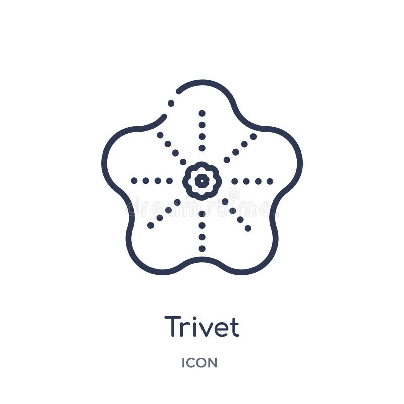 Trivet Isolated Icon. Simple Element Illustration from Kitchen Concept ...