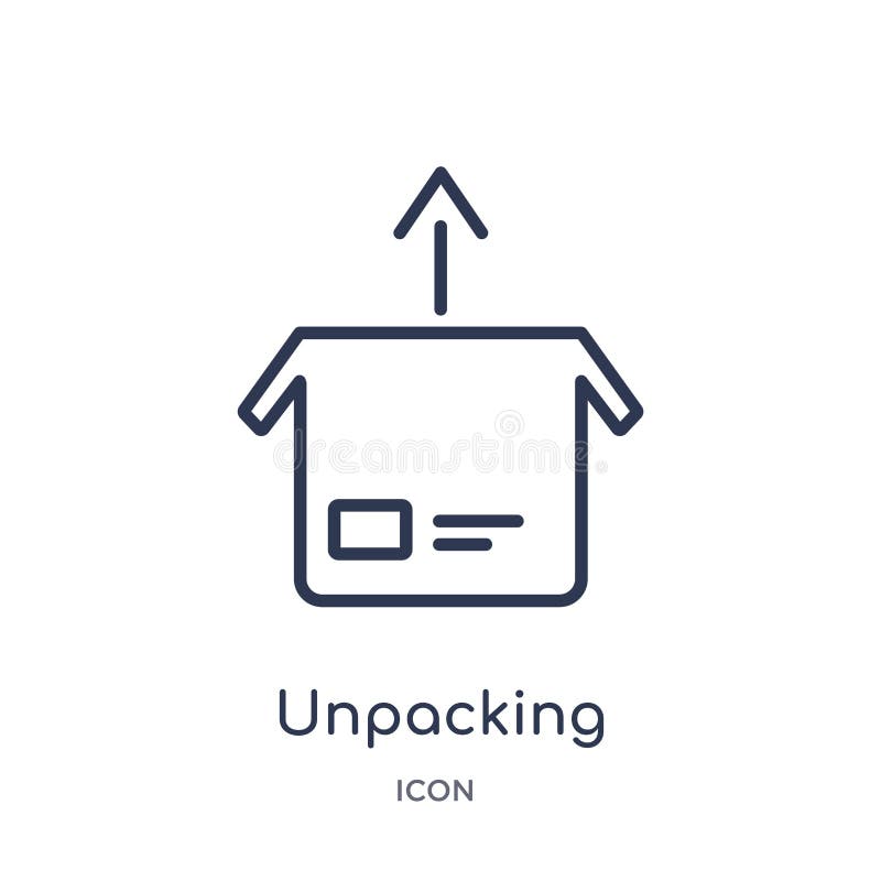 Unpacking Outline Stock Illustrations – 877 Unpacking Outline Stock ...