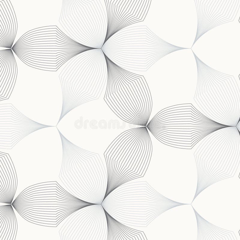 Abstract Flower Ripple Pattern. Repeating Vector Texture. Wavy Graphic ...