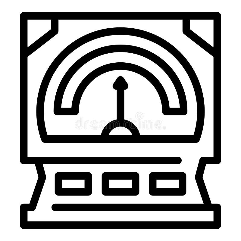 Linear Voltage Regulator Icon, Outline Style Stock Vector ...
