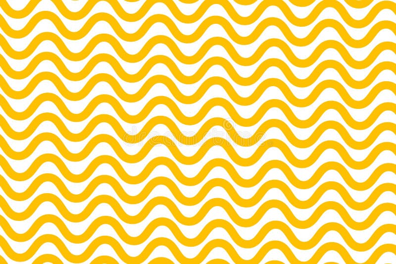 Linear Wave Noodle Pattern. Simple Background of Yellow Italian Pasta ...